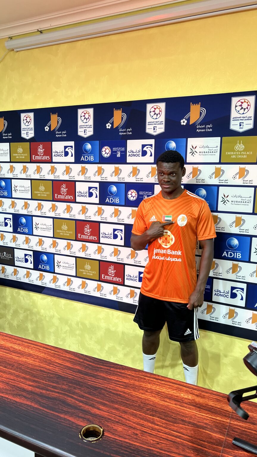 Prestige Mboungou signed with Ajman FC in UAE - GDM Sport